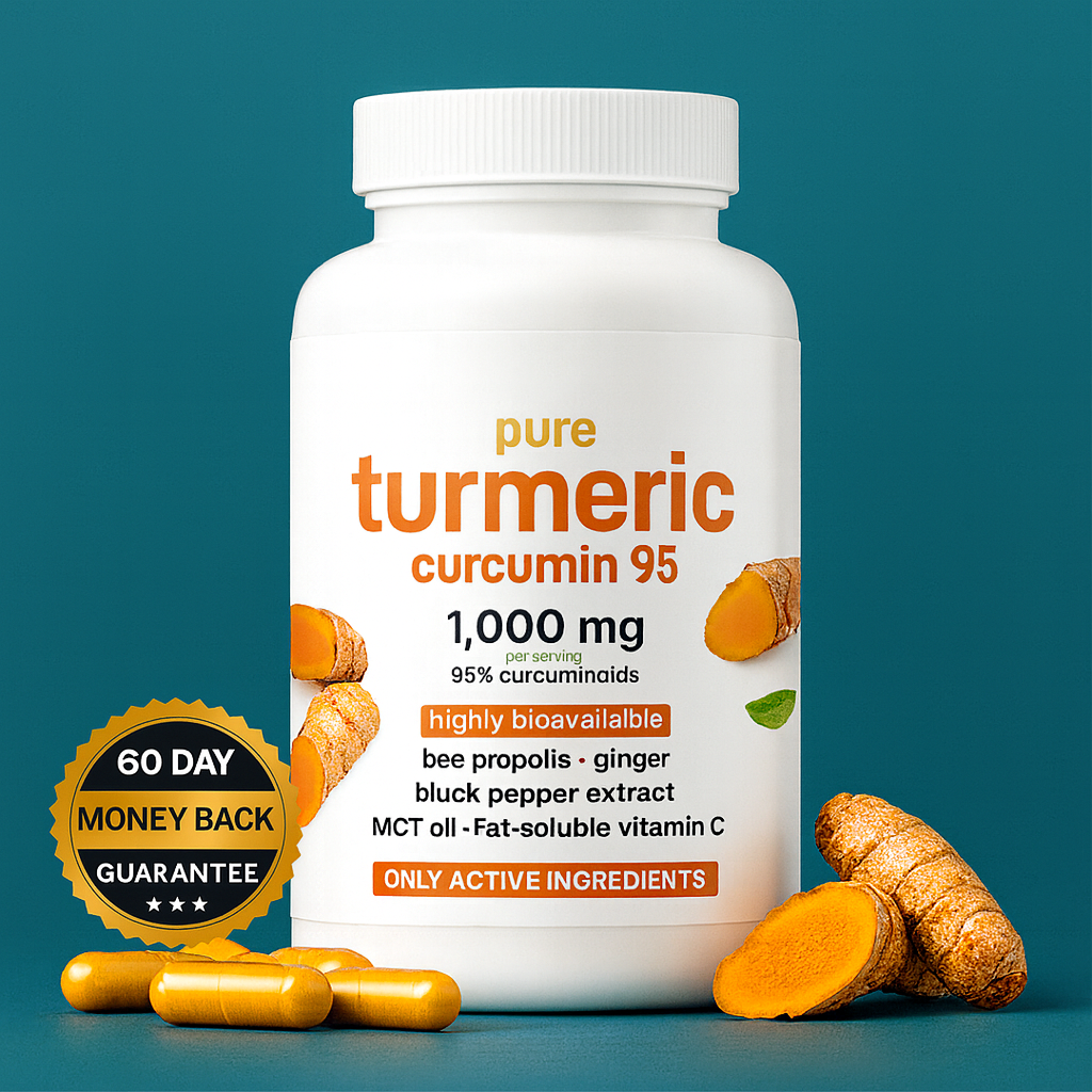 Turmeric Curcumin Natural Pain Relief – Romira